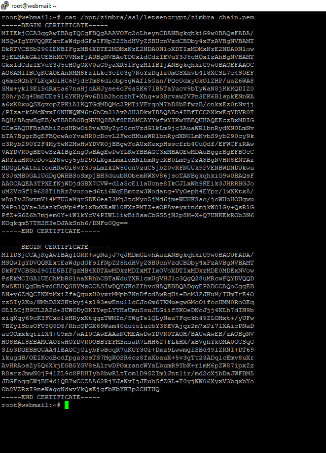 Let's setup Zimbra 9.0.0 on Ubuntu 18.0.4 and configure letsencrypt SSL ...