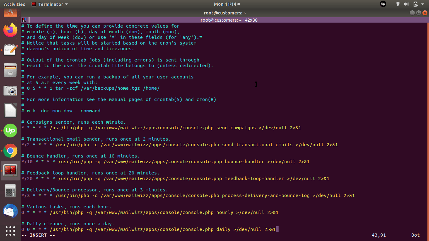 Mailwizz Installation steps on Ubuntu 18.04